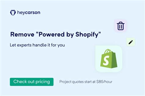 How To Remove Powered By Shopify 2 Easy Methods