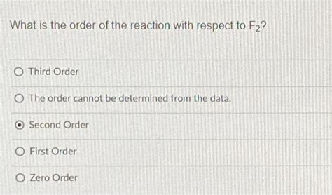 Solved What Is The Overall Order Of The Reaction Zero Order Chegg Com