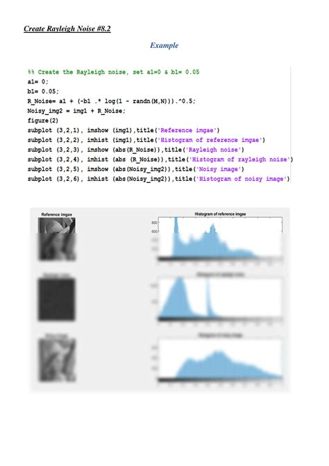 Solution How To Create Gaussian Noise Rayleigh Noise And Erlang Gamma