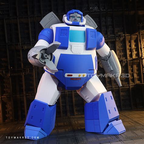 G1 Transformers Guardian Robot Toymakr3d