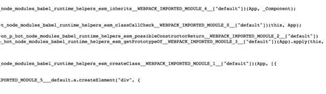 Imports Of Babel Helpers Have Impossibly Long Names In Dev · Issue 5956 · Facebookcreate React