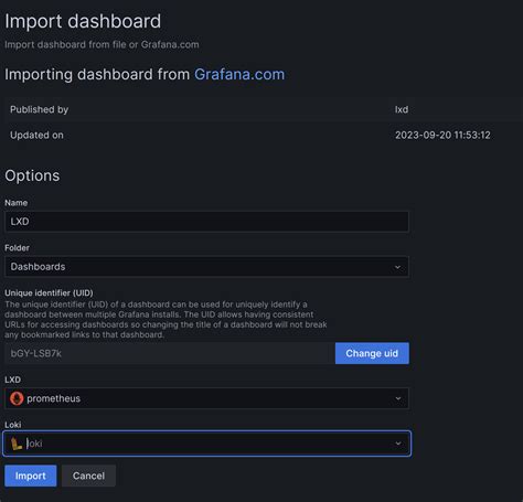 Set Up A Grafana Dashboard