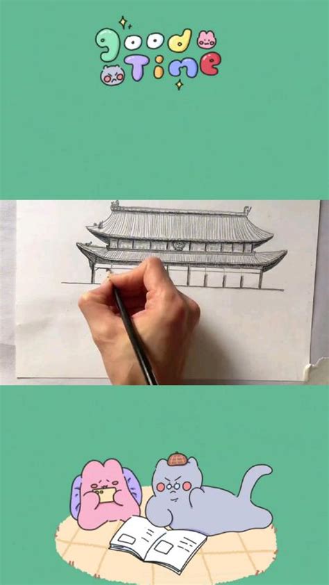 画古代房子特别高的简笔画教程视频（汇总14张） 简笔画图片大全