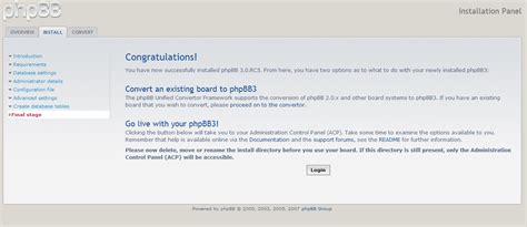how to install phpbb3 softpedia