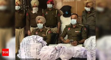 Punjab Drug Peddler Arrested With 70800 Intoxicants Says Khanna