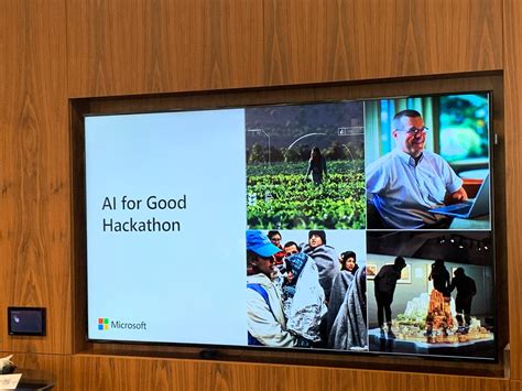 ai for good hackathon endjin azure data analytics consultancy uk