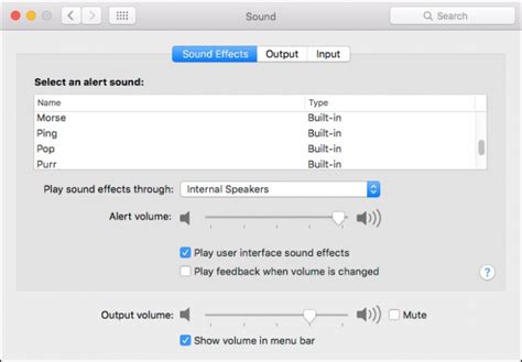 How To Customize Or Disable Sound Effects In Macos