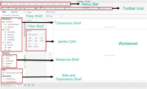 Tableau Desktop Workspace Javatpoint