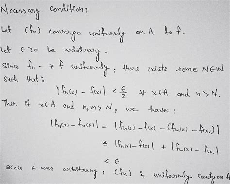 Solved 2 Prove The Following Theorem A Sequence Of Functions F Course Hero