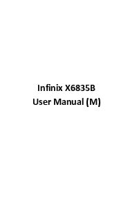 Infinix X6835B User Manual: Specifications, Installation, and Charging ...