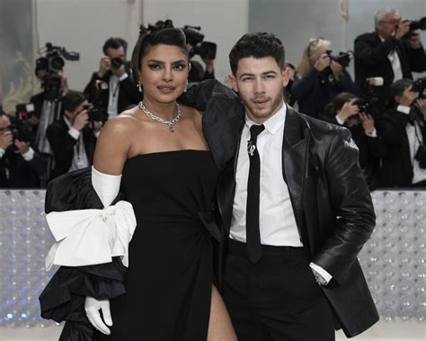 Priyanka Chopra Husband Nick Jonas Twin In Black At Met Gala 2023