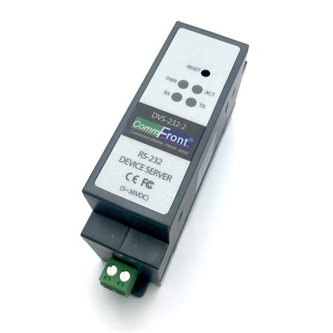 Buy COMMFRONT Compact Industrial RS232 Device Server RS232 To Ethernet Converter Modbus RTU To