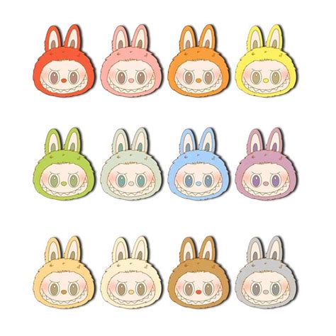 Labubu Brooches Accessories Acrylic Cute Labubu Pin Backpack Badge For