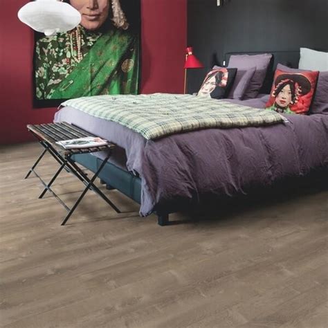 Quick Step Livyn Ambient Click Light Grey Travertin AMCL Luxury Vinyl Tile