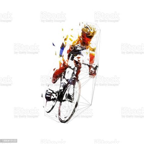 사이클링 노란 저지 라이딩 자전거의 도로 자전거 타는 사람 낮은 폴리 단리된 벡터 일러스트 레이 션 Cycling Event에 대한 스톡 벡터 아트 및 기타 이미지 Istock