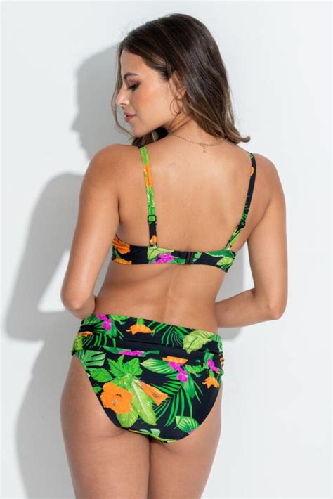 Palermo Foldover Brief In Tropical Pour Moi