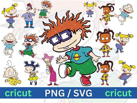 Rugrats Svg Rugrats Clipart Rugrats Png Files Rug Rats Svg Etsy Uk