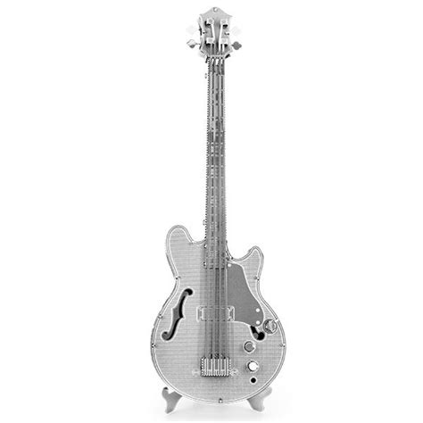 Metal Earth Electric Bass Guitar Loadza Toyz