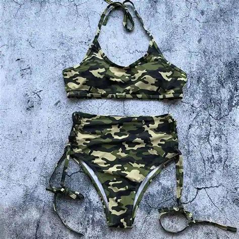 Camouflage Bandeau Bikini CAMO DIVISION