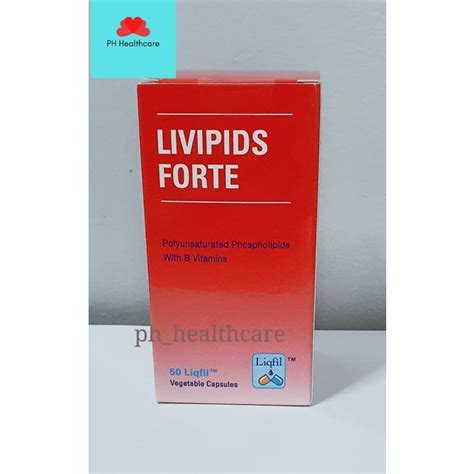 Livipid Forte Polyunsaturaed Phospholipids With Vitamin B Exp 12 25