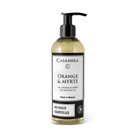 Savon Gel Cheveux Et Corps Orange And Myrte