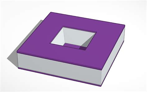 3d Design Koh Wet Etching 후 Sinx 더 얇게 Tinkercad