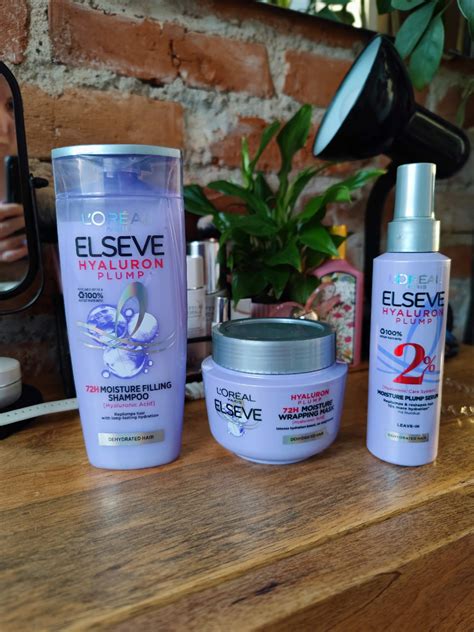 Review Loreal Paris Elseve Hyaluron Plump Серия за дехидратирана