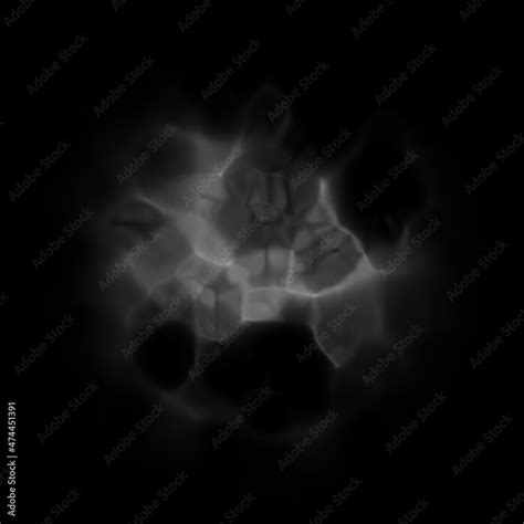 2k Light Map Texture For 3d Rendering Caustics Abstract Stock