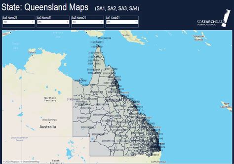 Sa1 Sa2 Sa3 Sa4 Queensland Maps Sosearch Worksheets Library