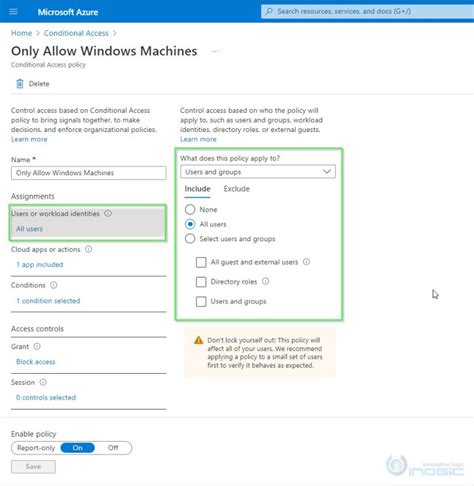 Use Of Conditional Access To Restrict Access To Dynamics 365 Crm By