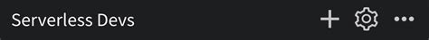 serverless devs vscode 插件开发讨论 · issue 445 · serverless devs serverless