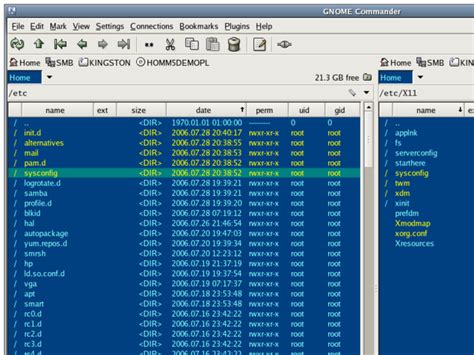 Gnome Commander Nice And Fast File Manager For The Gnome Desktop