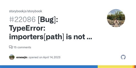 Bug Typeerror Importers Path Is Not A Function Occurred In