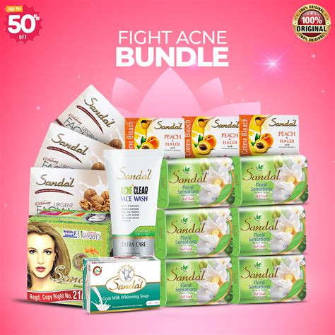 Sandal Fight Acne Bundle Mmccosmetics