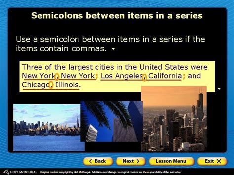 Using Semicolons Why Are Semicolons Important Semicolons Between