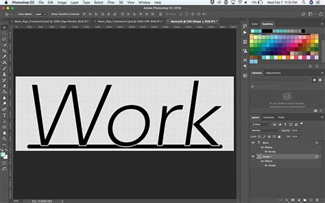 How To Create A Neon Glow Effect In Photoshop Layout