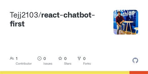 Github Tejj2103react Chatbot First