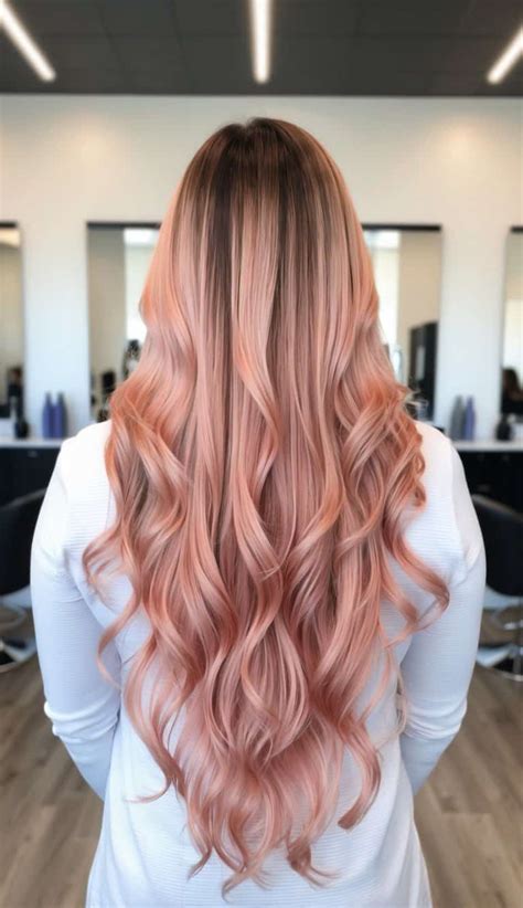 21 Rose Gold Balayage Ideas Whimsical Hair Trends We Heart Hairstyles