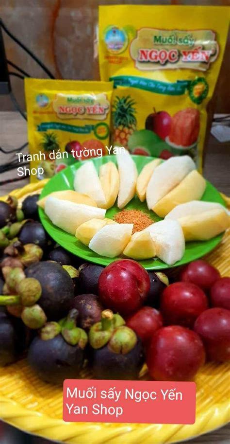 10 Gói Muối Sấy Ngọc Yến 100g Hàng Chính Hãng Muối Chấm Trái Cây Ngon
