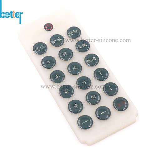 Elastic Silicone Rubber Epoxy Coated Keyboard From China Manufacturer Xiamen Better Silicone