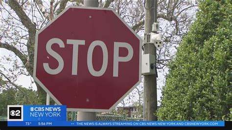Long Island Village Testing Stop Sign Cameras Youtube
