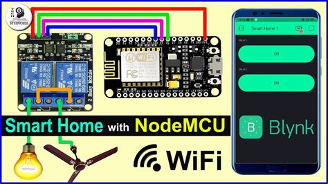 Home Automation Using Node Mcu Esp8266