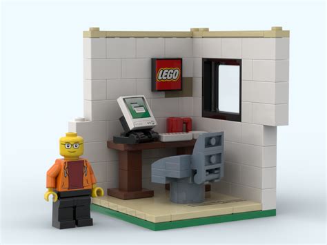 Lego Moc Lego Habitat Computer By Viernes Rebrickable Build With Lego