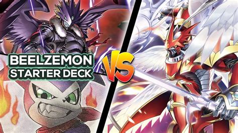Beelzemon ST14 Vs Gallantmon Digimon TCG BT11 Format YouTube