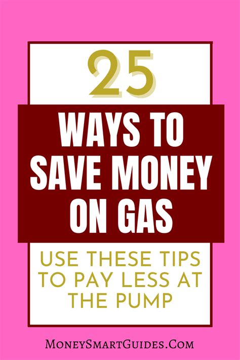 How To Save Money On Gas The Best Tips For Cheap Gas Money Smart Guides