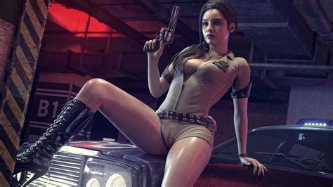 Resident Evil 2 Remake Sexy Sheriff Youtube