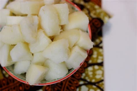 Dés De Manioc Cuit Trempés Alice Pégie Cuisine
