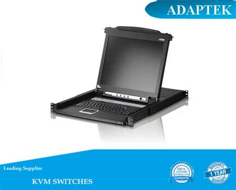 KVM LCD Console 19 Inch With 8 Port Switch At 68000 Liquid Crystal Display KVM Switches In