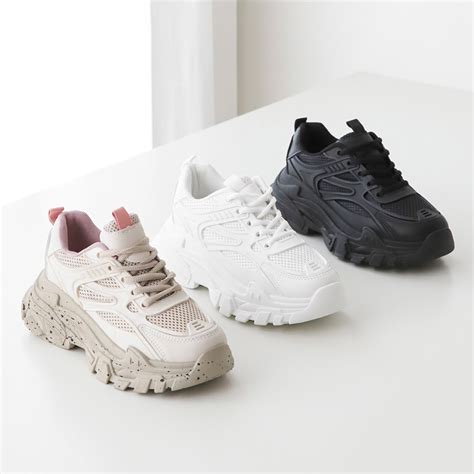 당일출고무배 매쉬 스니커즈 키높이 운동화 6cm 3color