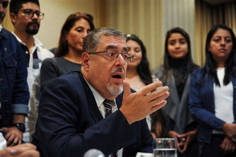 Presidente Electo De Guatemala “basta Ya De Tanta Corrupción”
